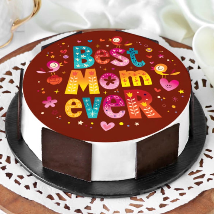 Forever Grateful Mom Cake - Bakings