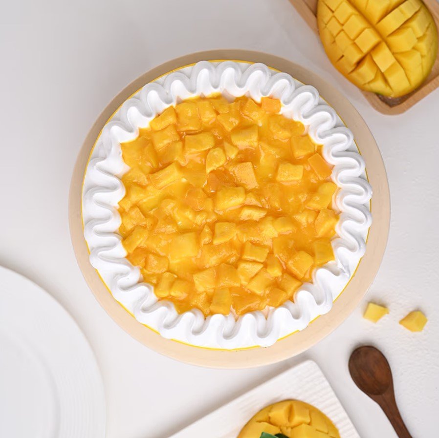 Mom's Mango Pistachio Fusion Cake - Bakings
