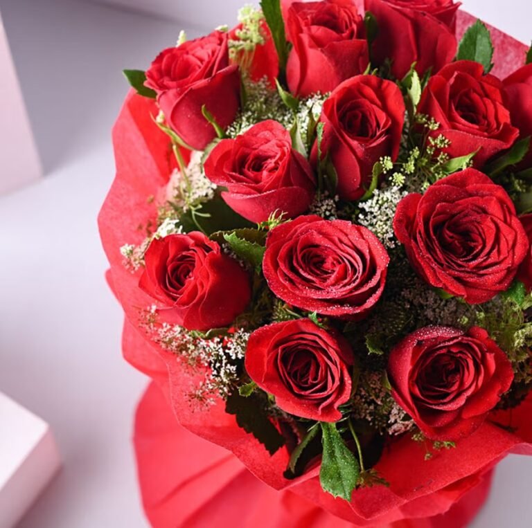 Ravishing Red Roses & Chocolates Ensemble - Bakings