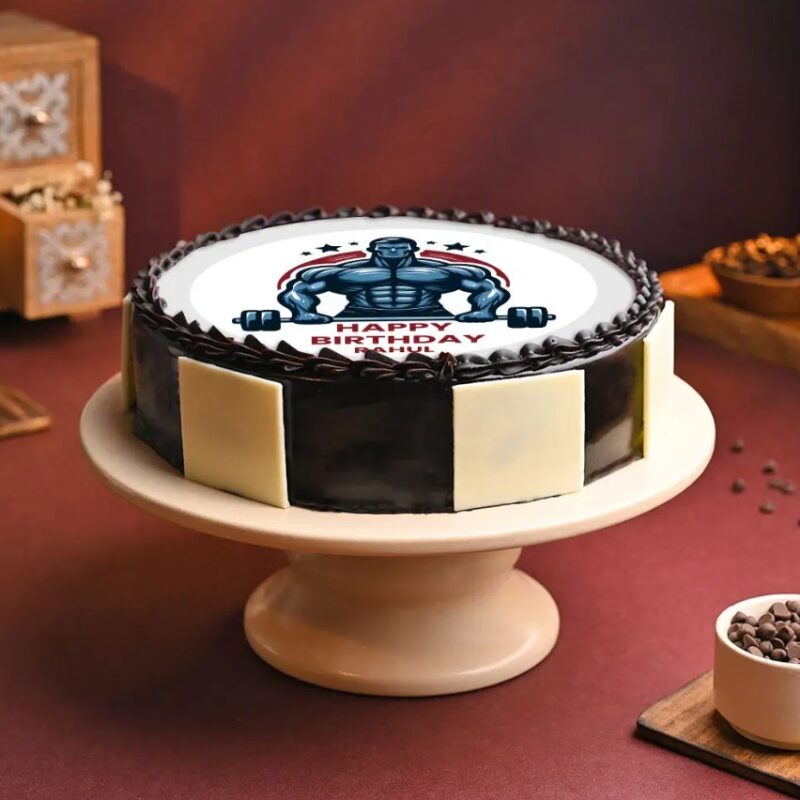 Bodybuilder Cake - Bakings