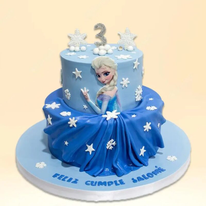 Frozen Queen Elsa Cake - Bakings