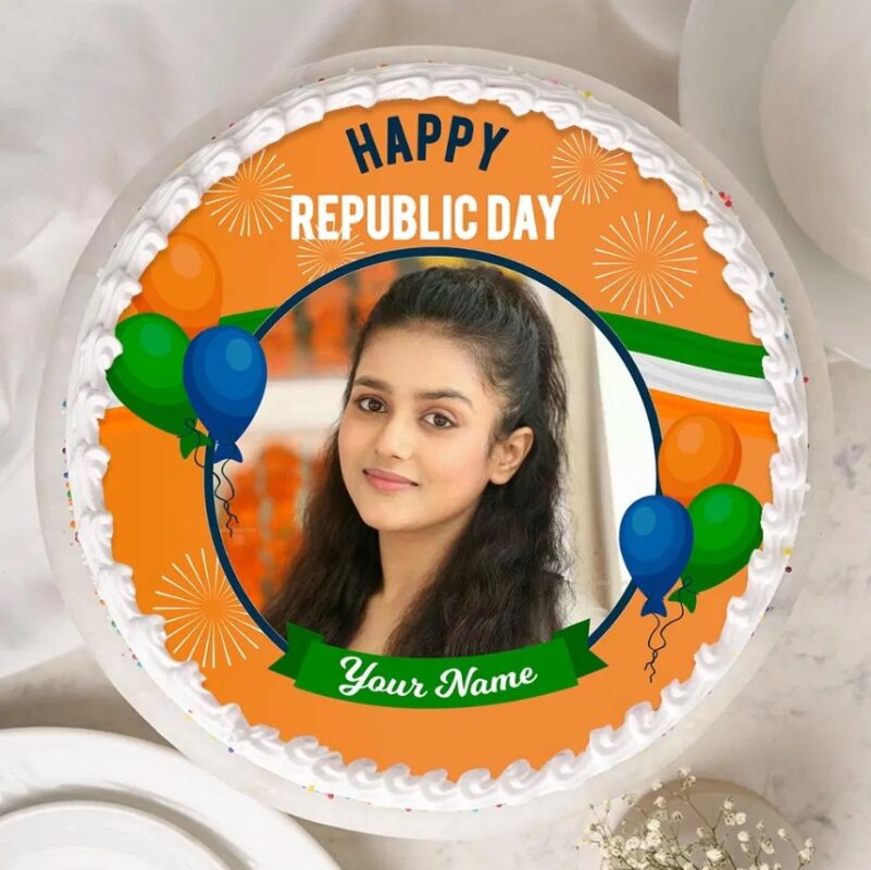 Republic Day Photo Cake - Bakings