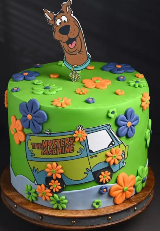 Scooby Dooby Doo Cake – Fun Cartoon Cake for Kids' Birthdays | Bakings